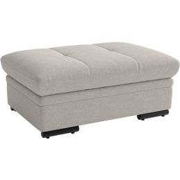 Sit & More Polsterhocker SIT & MORE, B:102cm H:43cm T:68cmnature, 100% Polyester, Hocker, "Viola, B: 102 cm", mit praktischen Stauraum
