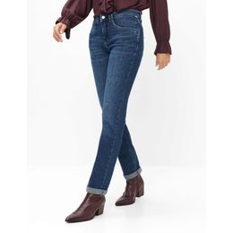Brax Damen 5-Pocket-Jeans "Style CAROLA"blau, Gr. 84, Denim/Jeans, 94% Baumwolle, 5% Elastomultiester, 1% Elasthan, Jeans