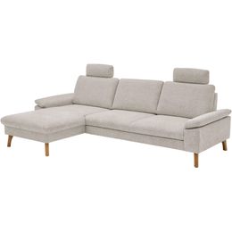 Ecksofa DIE PLANBAR, B:286cm T:178cmcyber ecru, 100% recyceltes Polyester, Wohnzimmer, Sofas, "PP-LA24075 L-Form, Breite 286 cm", opt. mit