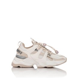 Plein Sport Herren Sneaker "Runner Sneaker", Gr. 4206, beige, Schuhe