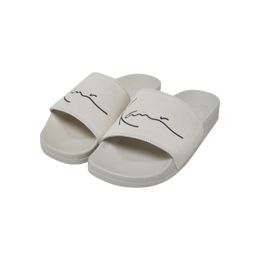Karl Kani Damen Sneaker "Karl Kani Damen KKSLDSM000009 Pool Slide PRM", Gr. 41beige, schwarz, Polyurethan, Schuhe