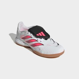 M&auml;dchen Fu&szlig;ballschuh "PREDATOR LEAGUE KIDS, HALLE, UMSCHLAGBARE ZUNGE", adidas Performance, Gr. 34, pink, Synthetik, Schuhe, f&uuml;r Hallenboden, f&uuml;r