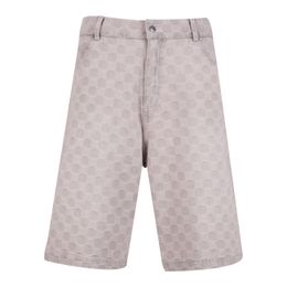 PEQUS Herren Cargoshorts "PEQUS PEQUS Aether Monogram Denim Jorts"rose, Gr. 33, 100% Baumwolle, Hosen