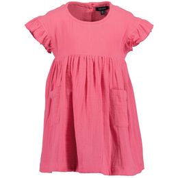 Blue Seven M&auml;dchen Sommerkleid "M&auml;dchen Kleid mit R&uuml;schen"4210, pink, Gr. 104, 100% Baumwolle, Kleider