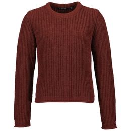 Blue Seven M&auml;dchen Strickpullover "Pullover"3901, burgund, Gr. 140, 100% Polyester, Pullover