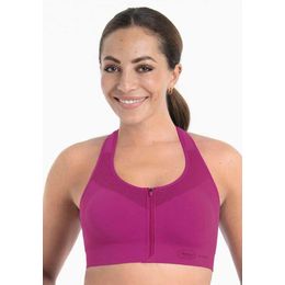 Anita active Damen Sport-BH, Gr. XL, pink, Obermaterial: 88% Polyamid, 12% Elasthan, BHs, herausnehmbare Schaumschalen
