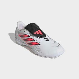 Damen Fu&szlig;ballschuh "PREDATOR CLUB, HYBRIDRASEN, UMSCHLAGBARE ZUNGE", adidas Performance, Gr. 46cloud wei&szlig;, solar turbo, core schwarz, Synthetik,