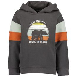 Blue Seven Jungen Hoodie "Hoodie"9920, anthrazit, Gr. 116, 100% Baumwolle, Sweatshirts