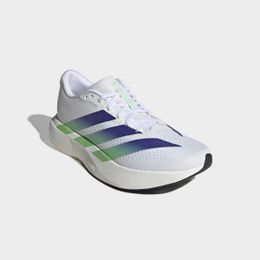 Herren Laufschuh "ADIZERO PACER", adidas Performance, Gr. 44,5cloud wei&szlig;, beam gr&uuml;n, night flash, Synthetik, Textil, Schuhe, inspiriert vom Design