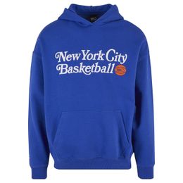 K1x Herren Kapuzenpullover "K1x Herren KXM241-007-2 K1x NYC BB Hoody"blau, Gr. S, 80% Baumwolle, 20% Polyester, Pullover