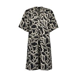 Blue Seven Damen Sommerkleid "Kleid"9990, schwarz, Gr. 48, 85% Viskose, 15% Polyamid, Kleider