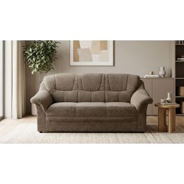 3-Sitzer OTTO HOME, B:184cm H:84cm T:82cm, braun, 100% Polyester, Sofas, "Nyborrg 184 cm breit, pflegeleicht, formsch&ouml;n, stabil", aus