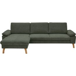 Ecksofa DIE PLANBAR, B:286cm T:178cmcyber moos, 100% recyceltes Polyester, Wohnzimmer, Sofas, "PP-LA24075 L-Form, Breite 286 cm", opt. mit