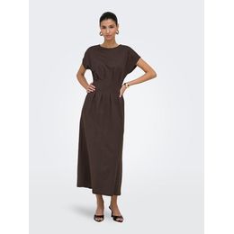 Jacqueline de Yong JDY Kleid "Rebekka Life" in Braun - 20% | Gr&ouml;&szlig;e L | Damen-kleider