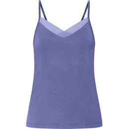 Naturana Pyjama-Top in Blau - 54% | Gr&ouml;&szlig;e M | Damen-loungewear