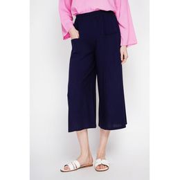 Le Jardin du Lin Hose in Dunkelblau - 68% | Gr&ouml;&szlig;e 36 | Damenhosen