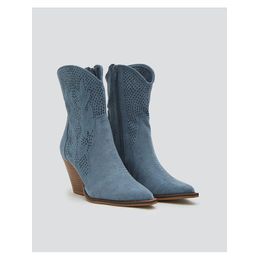 Bellucci Stiefeletten in Blau - 62% | Gr&ouml;&szlig;e 41 | Stiefeletten