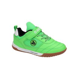 Jako Hallen-Fu&szlig;ballschuhe "Winger" in Gr&uuml;n - 35% | Gr&ouml;&szlig;e 31 | Kinder-sportschuhe