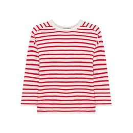 Olsen Pullover in Rot/ Wei&szlig; - 75% | Gr&ouml;&szlig;e 36 | Damen-pullover-cardigans