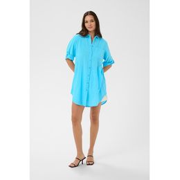 Kaffe Kleid in T&uuml;rkis - 45% | Gr&ouml;&szlig;e 44 | Damen-kleider