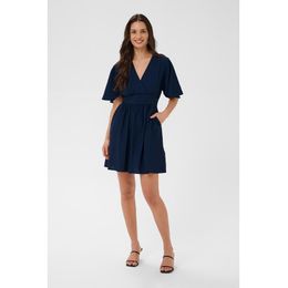Kaffe Kleid in Dunkelblau - 45% | Gr&ouml;&szlig;e 40 | Damen-kleider
