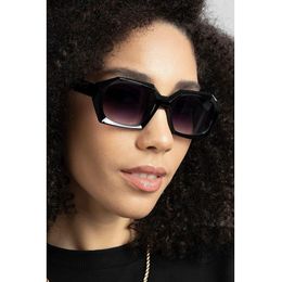 Lucky Bees Damen-Sonnenbrille in Schwarz/ Lila - 37% | Damen-brillen