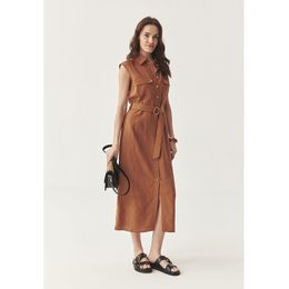 TATUUM Kleid "Mokka" in Hellbraun - 54% | Gr&ouml;&szlig;e 42 | Damen-kleider