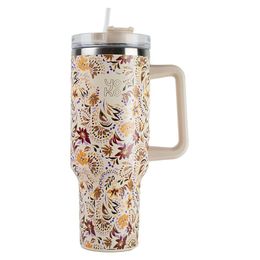 Yoko Design Thermobecher "Marbella" in Creme/ Bunt - 1200 ml - 36% | Damen-outdoor-ausruestung