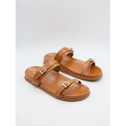 Bellucci Pantoletten in Camel - 52% | Gr&ouml;&szlig;e 39 | Damen-pantoletten