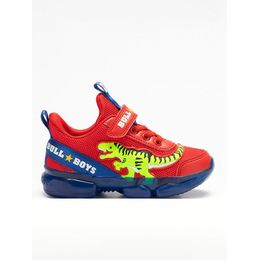 Bull Boys Sneakers "T-Rex" in Rot/ Blau - 68% | Gr&ouml;&szlig;e 31 | Kindersneakers