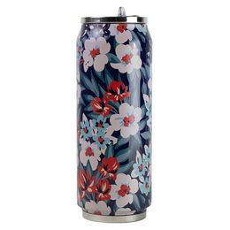 Yoko Design Thermobecher "Casablanca" in Blau/ Rot/ Wei&szlig; - 500 ml - 42% | Damen-outdoor-ausruestung