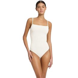 Jets Badeanzug in Creme - 71% | Gr&ouml;&szlig;e XL | Damen-bademode