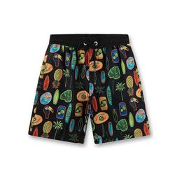 Sanetta Badeshorts in Schwarz/ Bunt - 27% | Gr&ouml;&szlig;e 116 | Kinder-bademode