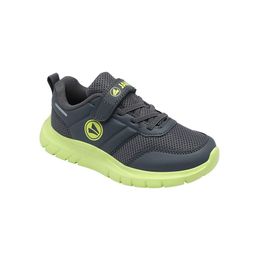 Jako Sportschuhe "Timba" in Grau/ Gr&uuml;n - 45% | Gr&ouml;&szlig;e 38 | Kinder-sportschuhe