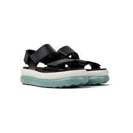 Camper Leder-Sandaletten "Pelotas Flota" in Schwarz - 50% | Gr&ouml;&szlig;e 38 | Damen-sandalen