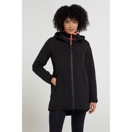 Mountain Warehouse Womens/Ladies Hilltop II Wasserdichte Jacke (Jet Black)