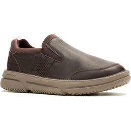 Hush Puppies Baylor Leder Herren Braun Slipper