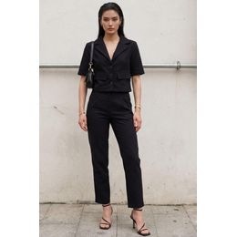 Shirt mit Taschen-Detail & Hose Zweiteiliges Set