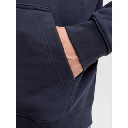 Jack & Jones PlusSize Herren Kapuzensweatshirt "JJEDENVER LOGO SWEAT HOOD SN PLS"navy blazer, Gr. XXXL, JACK & JONES PLUSSIZE, bedruckt, angeraute Sweatware, Obermaterial: