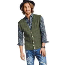 Anleitung 261/7, Weste aus Merino-Classic von Junghans-Wolle
