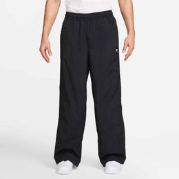 Nike Sportswear Herren Sporthose "Nike Sportswear Air Men's Track Pants"schwarz, Gr. L, unifarben, Web, Obermaterial: 100% Nylon, Hosen,