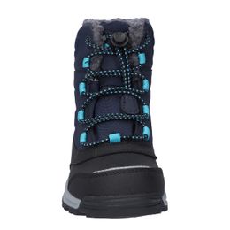Hi-Tec Kinder Wanderschuh "Hi-Tec Stiefel Leo WP JR", Gr. 39blaunights, schwarz, pfauenblau, PU: 65% + Textil: 35% Fleece: 100% 50% Mesh + 50% EVA