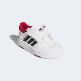 M&auml;dchen Sneaker "HOOPS CLASSIC", adidas Sportswear, Gr. 21, wei&szlig;, Synthetik, Schuhe