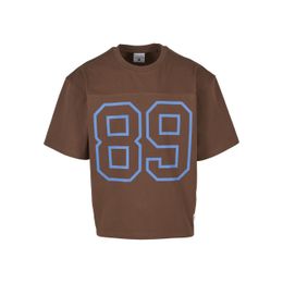 Karl Kani Herren T-Shirt "Karl Kani 89 Boxy T-Shirt", braun, Gr. M, bedruckt, 100% Baumwolle, Shirts