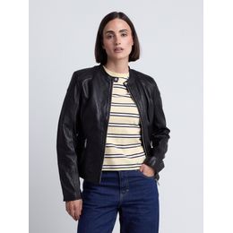 Maze Damen Lederjacke "42024108"schwarz, Gr. XL, Oberstoff: 100% Lammleder. Futter: 100% Polyester. &Auml;rmelfutter: 100% Polyester. Taschenfutter: 100%