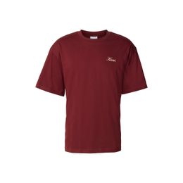 Karl Kani Herren T-Shirt "Karl Kani Kani Script Emblem T-Shirt"dunkelrot, Gr. M, bedruckt, 100% Baumwolle, Shirts
