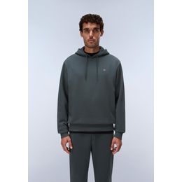 Napapijri Herren Kapuzensweatshirtgr&uuml;n urban, Gr. L, Obermaterial: 100% Baumwolle, Sweatshirts, mit Langarm-Design, aus Baumwolle