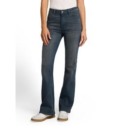 Tom Tailor Damen Schlagjeans "TTSTELLA Bootcut"mid stone blau grau denim, Gr. 31, Denim/Jeans, Obermaterial: 70% Baumwolle, 28% Polyester, 2%