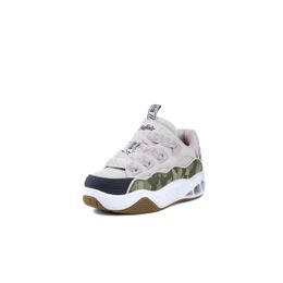 Buffalo Damen Sneaker "Buffalo HERO SKATE", Gr. 40khaki, cream, Kunstfaser, Schuhe