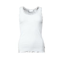 KLEINIGKEIT Damen Tanktop "Kleinigkeit Lace Kelly Top"sanftes wei&szlig;, Gr. XL, unifarben, 48% Modal, 48% Baumwolle, 4% Elasthan, Tops
